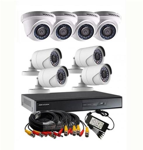 Hikvision DS-J142I/7208HGHI-F1/N+4+4CAM 720P KIT Pacifik Express | PACIFIK